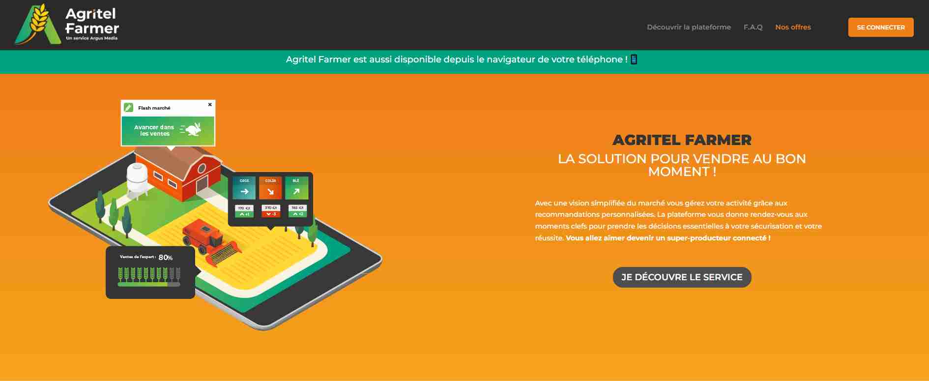 Agritel : l’application de suivi de prix agricoles - Cercle Entreprises